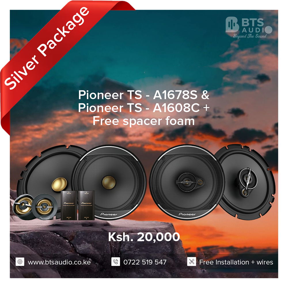 Silver Car Audio Package – Upgrade Your Car Audio System - BTS Audio Kenya